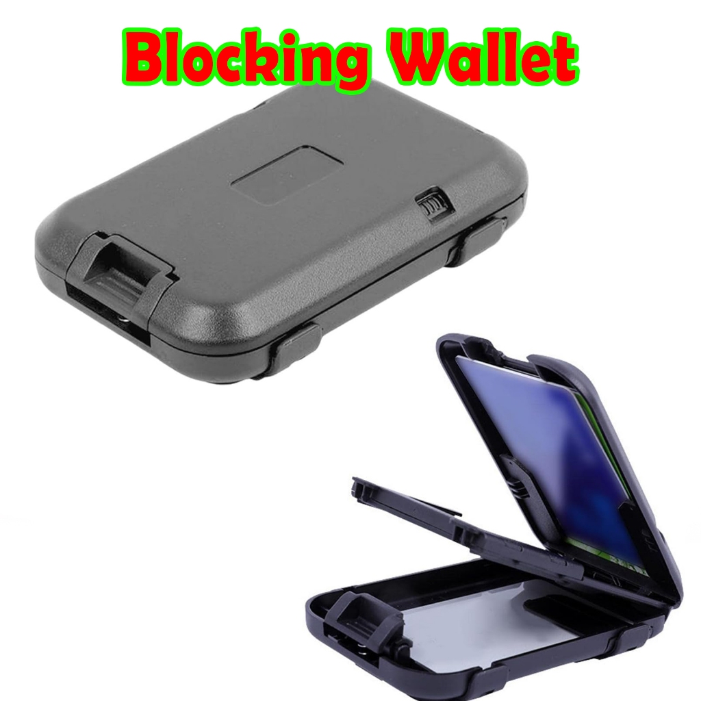 R RFID Anti-Theft Wallets Multi-Function Blocking Wallet Credit Card ...