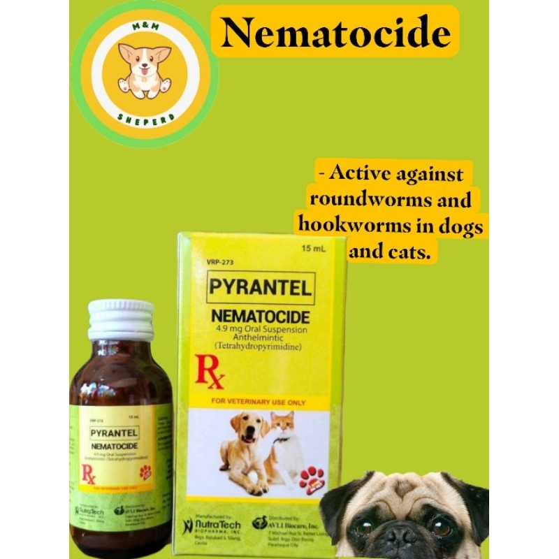 Nematocide 15mL: Pyrantel Embonate | Shopee Philippines Nematocide 15mL: Pyrantel Embonate | Shopee Philippines