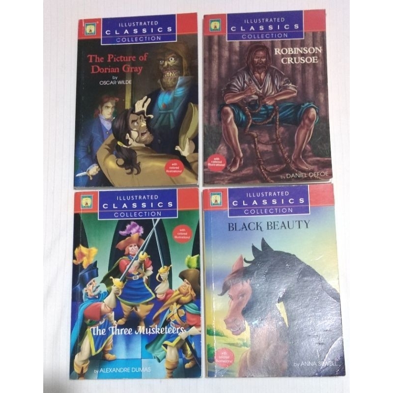 ILLUSTRATED CLASSICS Collection with colored Illustrations. The Picture ...
