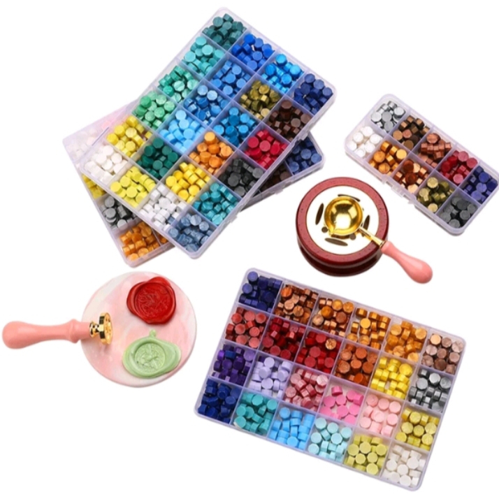 Fire Paint Set Series Seal Set Wax Seal Stamp Head For Wedding ...
