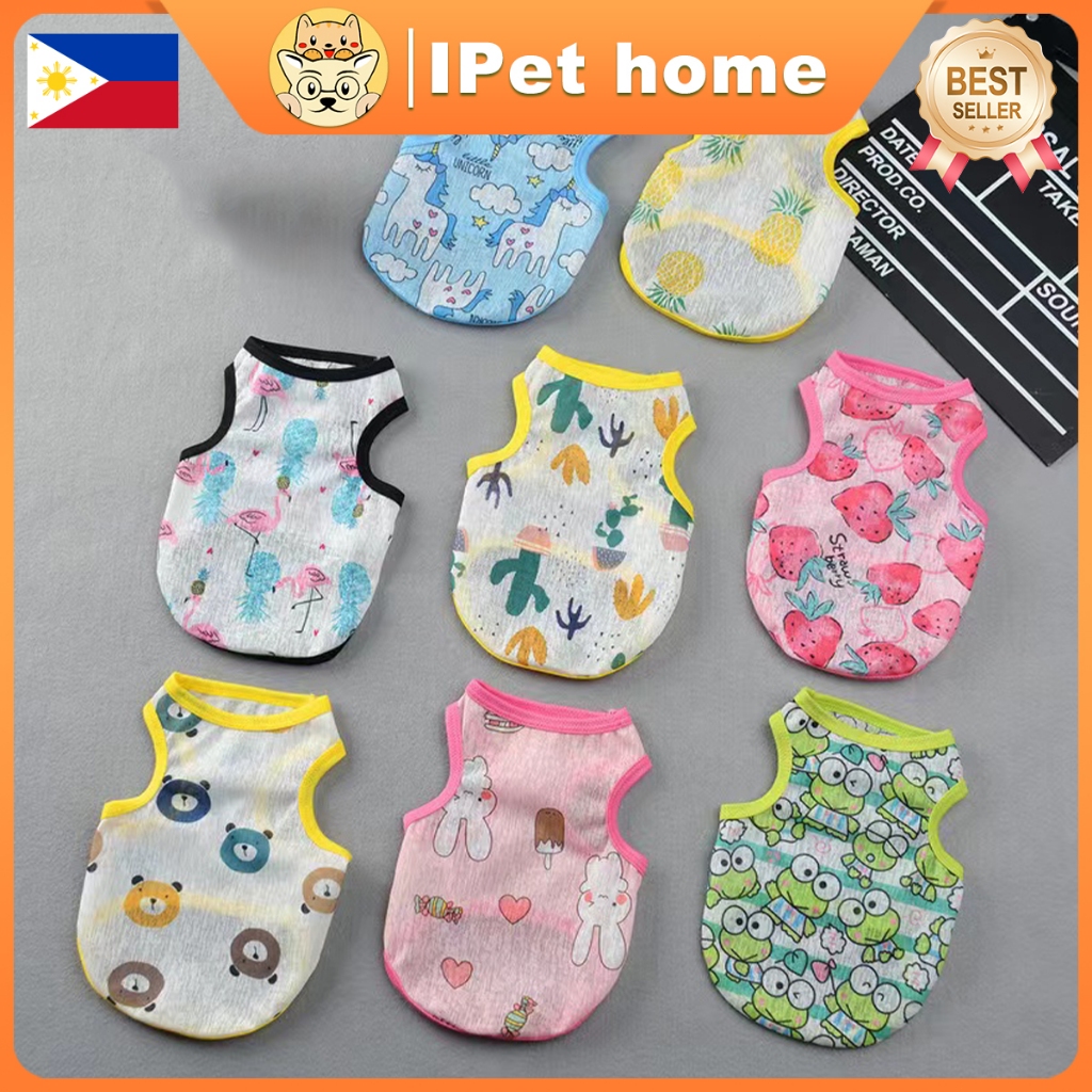 Dog Clothes Pet ClothesPuppy Clothes Summer Cool Dog Clothes For Shih ...