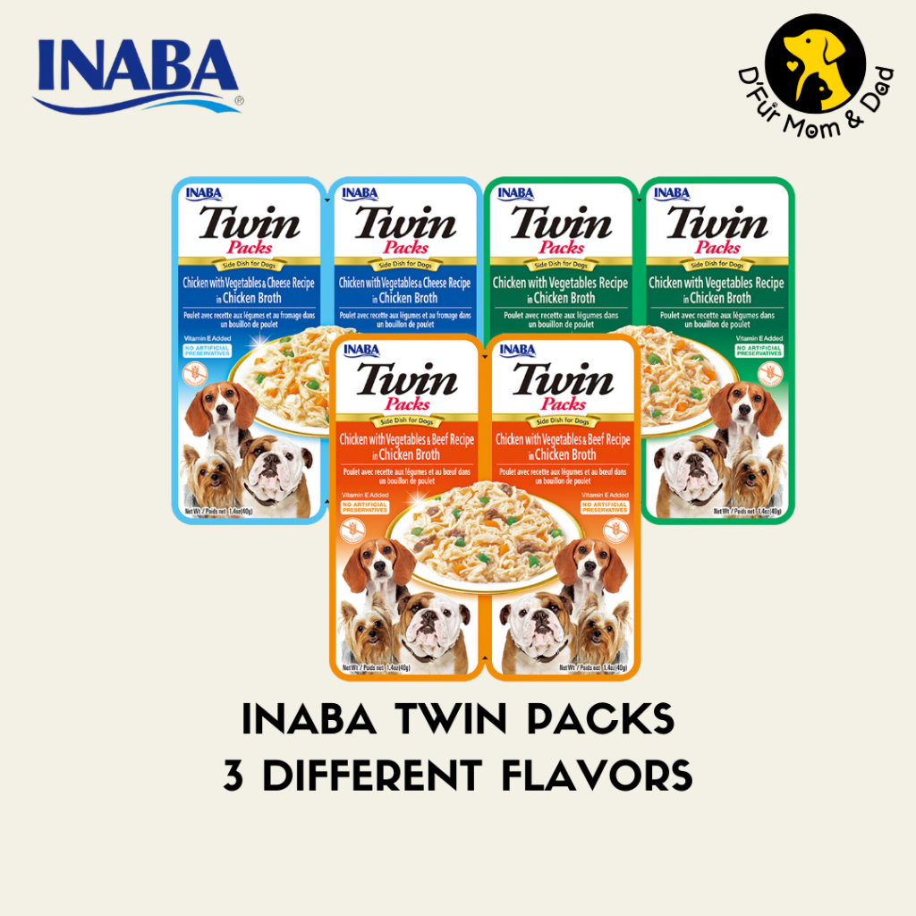 Inaba Twin Pack Wet Dog Food (40g x 2 Packs) | Shopee Philippines