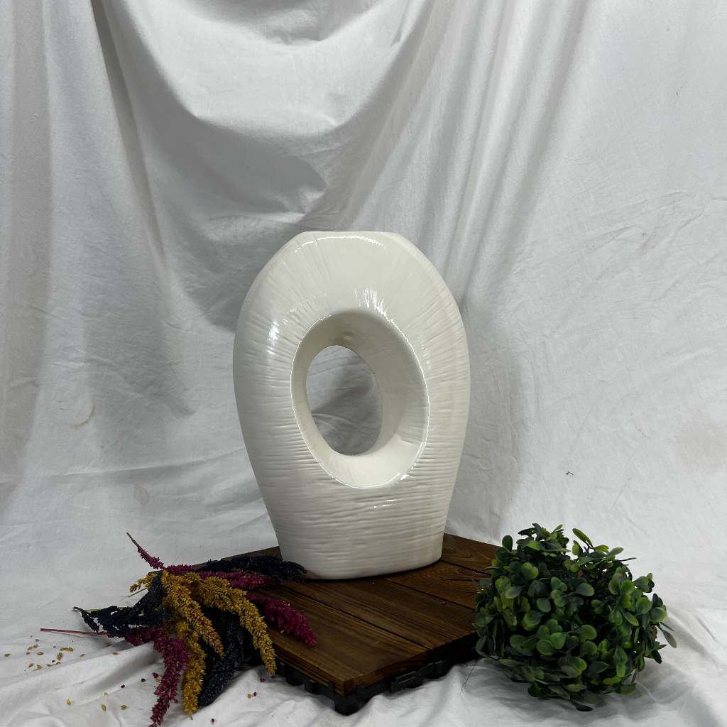 Isabella Tall Ceramic Vase - Locally Philippine Handmade | Shopee ...