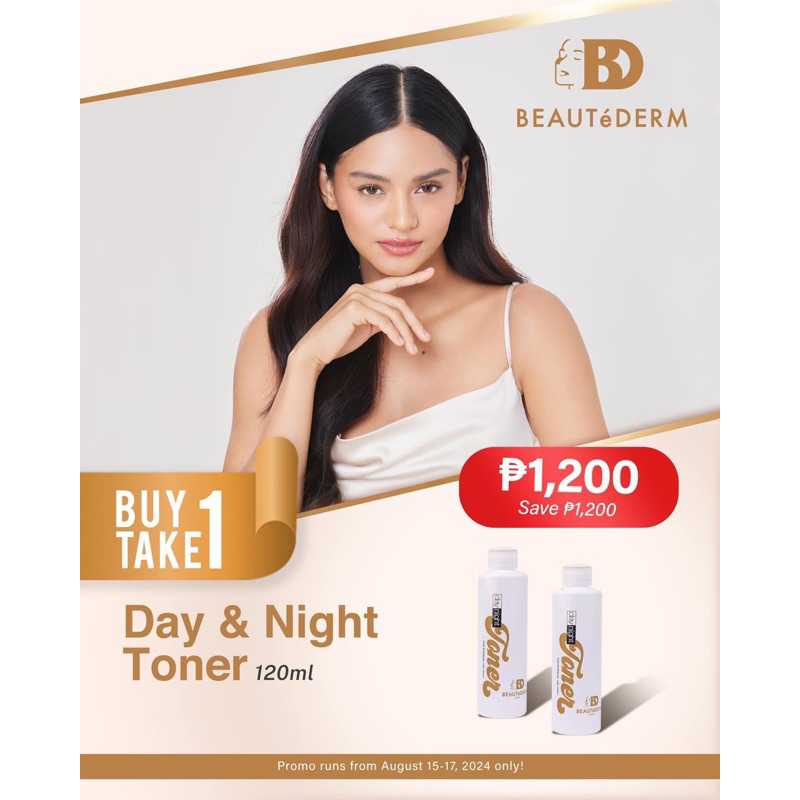 BEAUTÉDERM Day & Night Facial Toner Expiry2026 (60ml/120ml) | Shopee ...