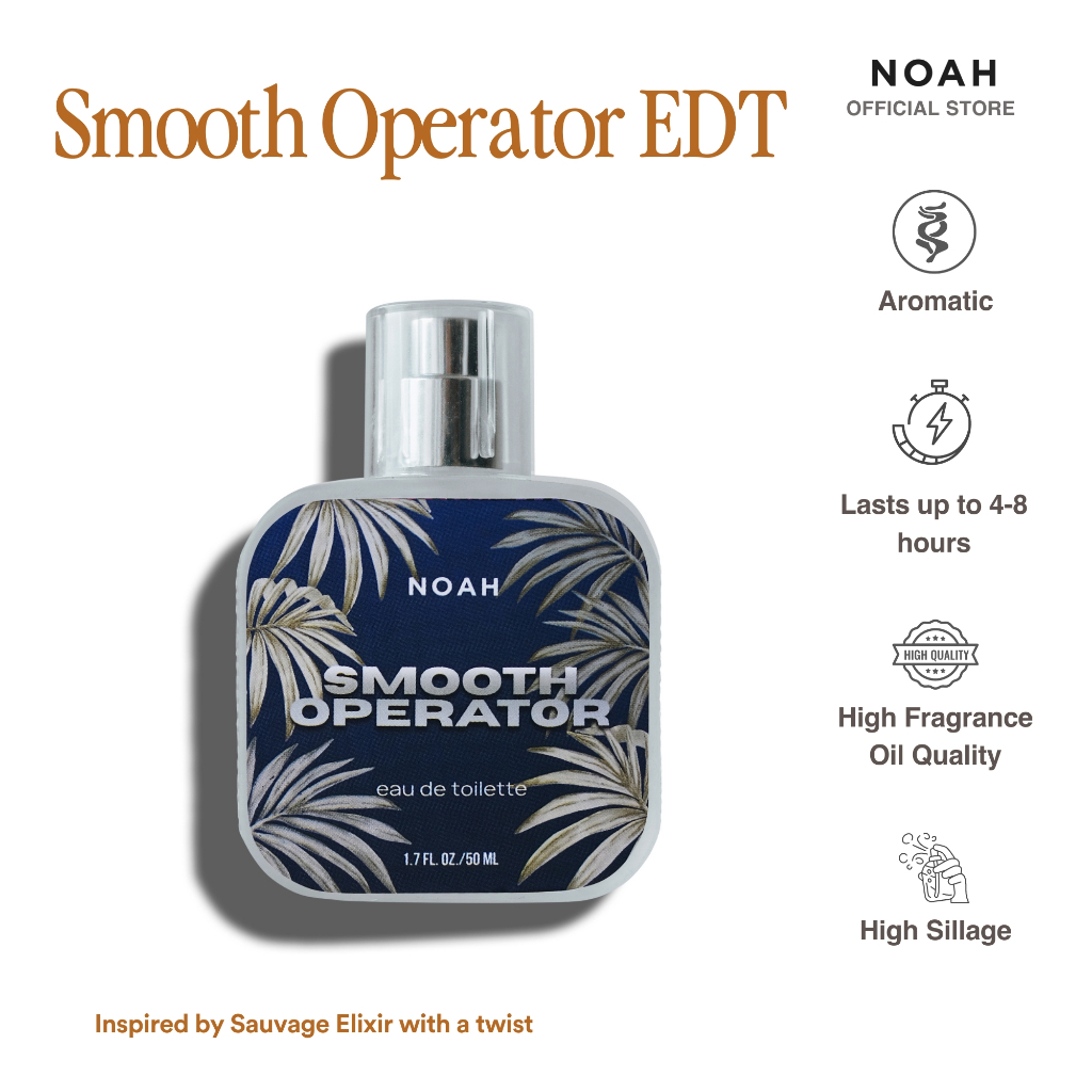 Noah Smooth Operator Eau De Toilette 50ml | Shopee Philippines