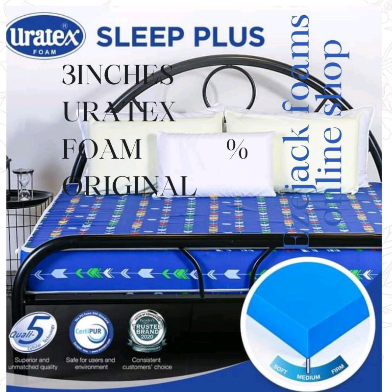 URATEX FOAM MATTRESS 3INCHES THICKNESS 100% ORIGINAL | Shopee Philippines