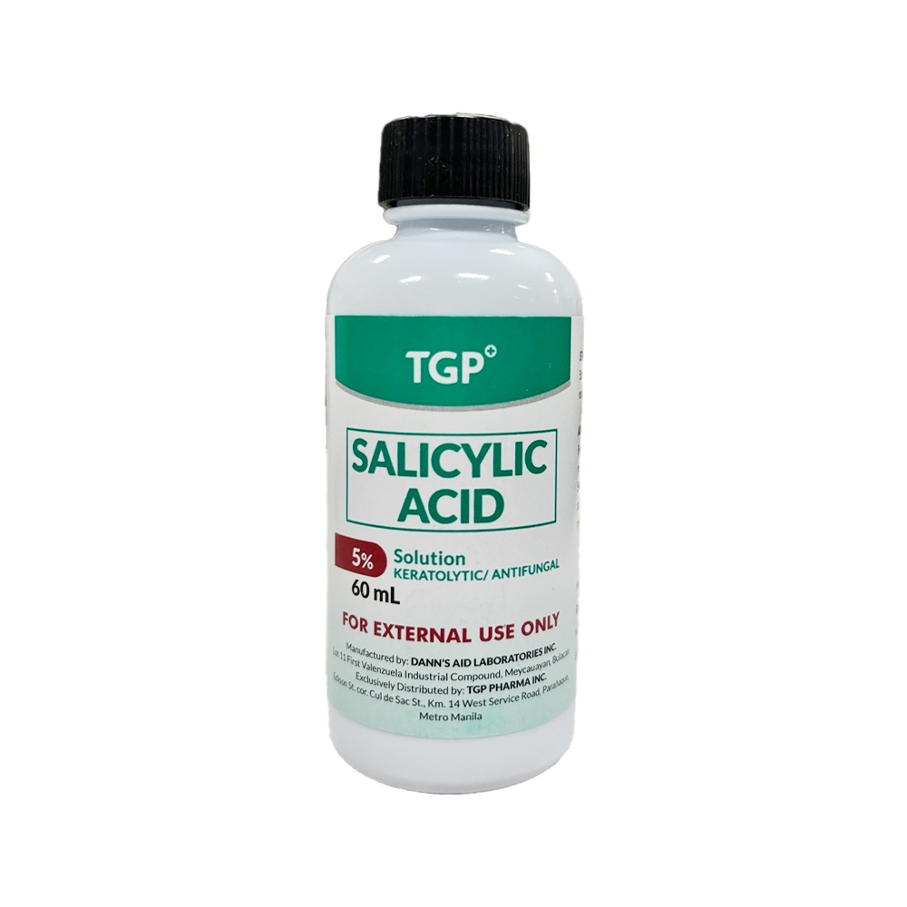 TGP Salicylic Acid 5% Solution 60ml | Shopee Philippines