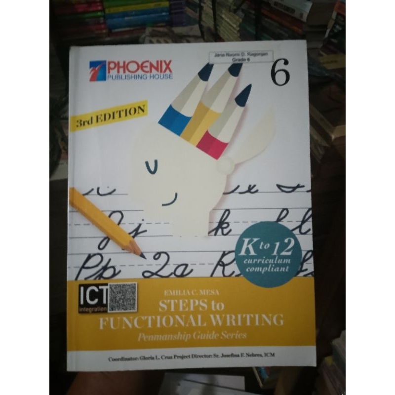Step to Functional Writing Penmanship guide Series grade 6 (use ...