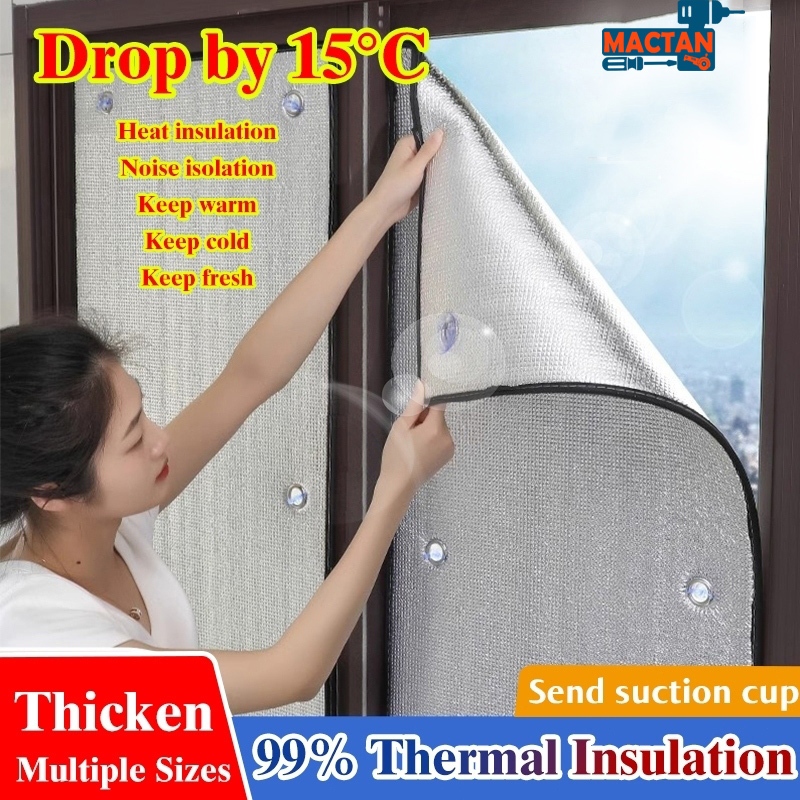 Room Window Glass Thermal Insulation Films One-Way Building Sunscreen ...