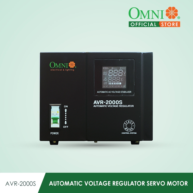 OMNI Automatic Voltage Regulator Servo Motor - AVR-2000S | Shopee ...