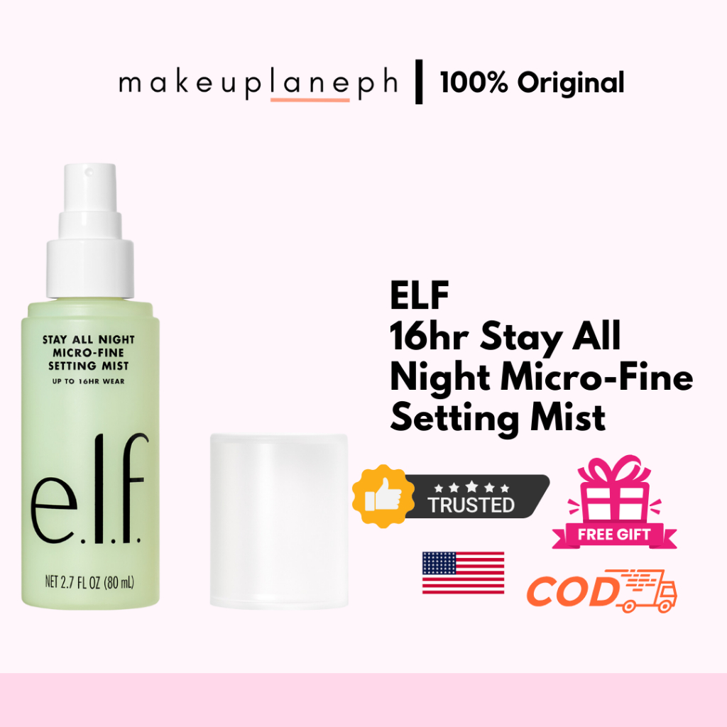 ELF 16hr Stay All Night Micro-Fine Setting Mist 80ml | Shopee Philippines