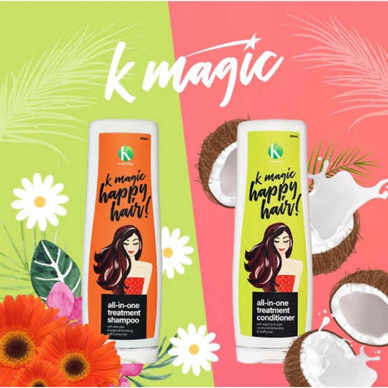 K-MAGIC SHAMPOO & CONDITIONER BY MS. KORINA SANCHEZ | Shopee Philippines