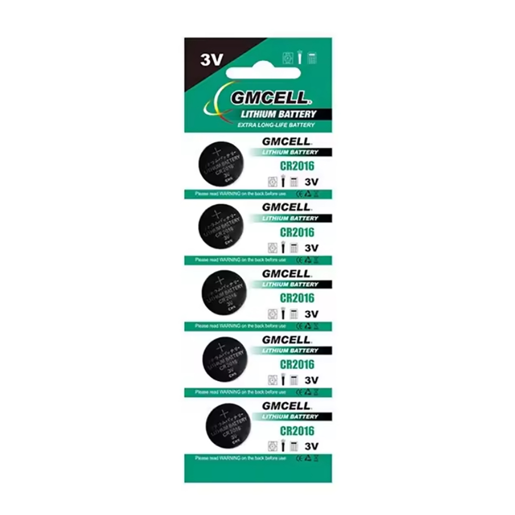 GMCELL CR2032 3V Lithium Button Cell Battery - Pack of 5 - High ...