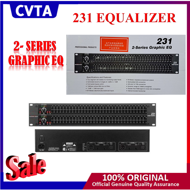 DBX MODEL 231S EQ DUAL 31-band GRAPHIC Equalizer | Shopee Philippines