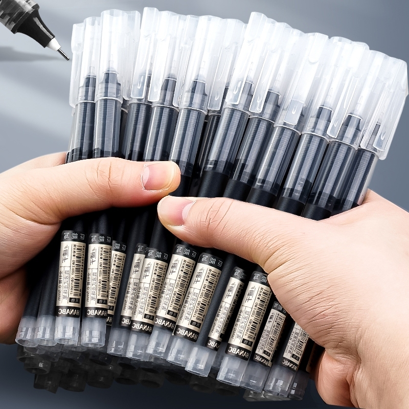 wholesale Straight Liquid Gel Pen Needle Tube Quick-drying Neutral Pen ...