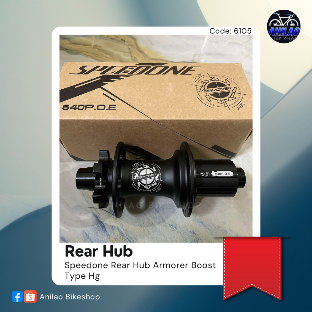 Speedone Rear Hub Armorer Boost Type Hg | Shopee Philippines