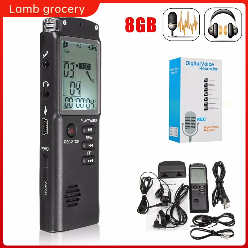 T60 Recording Digital 32GB Voice Audio Recorder Dictaphone【Support ...