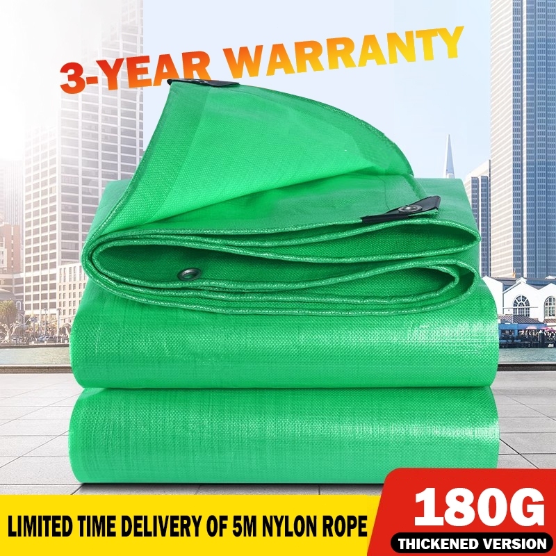 180g Tarpaulin Tarp to Cover waterproof makapal Canopy heavy duty ...
