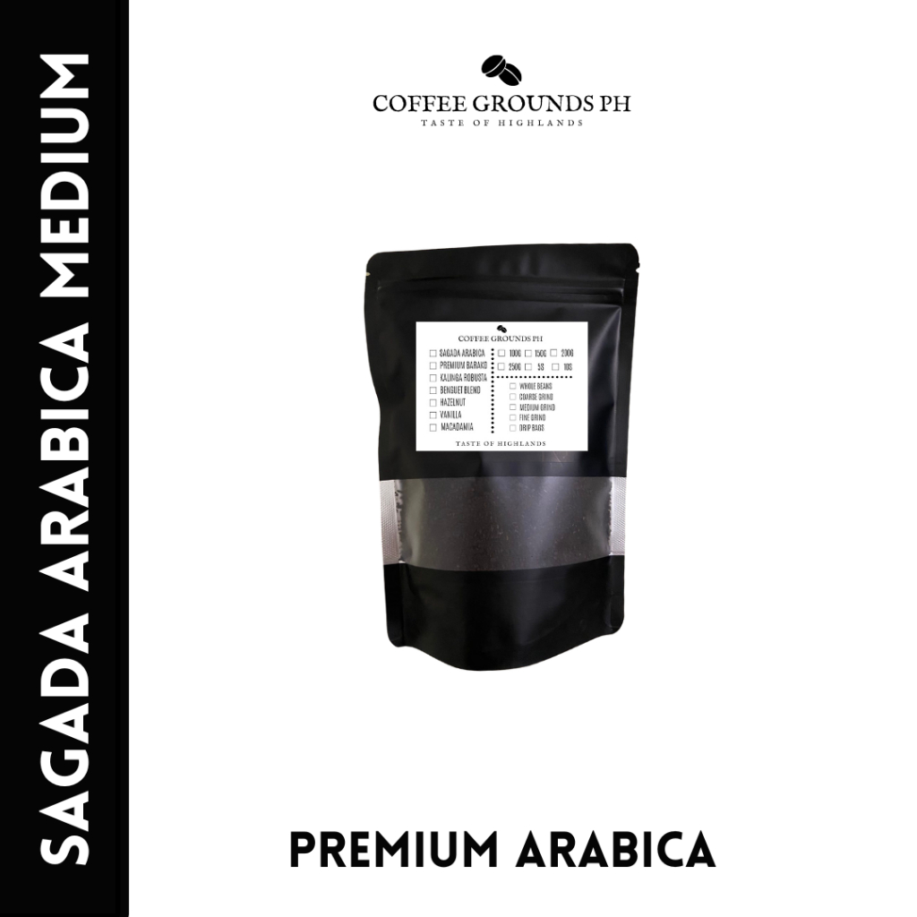 Sagada Arabica: PREMIUM ARABICA Medium Roast Ground Coffee - Select ...