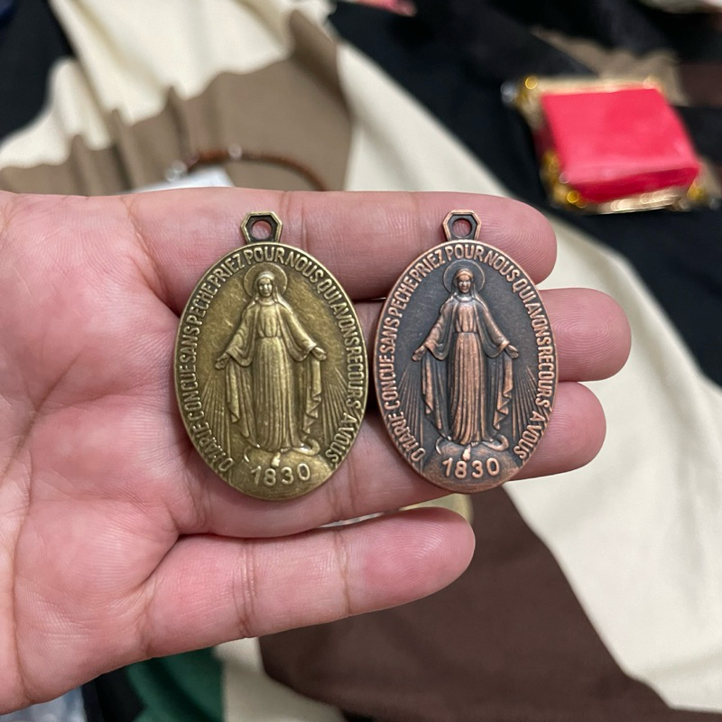 Miraculous Medal / Milagrosa Medalyon | Shopee Philippines
