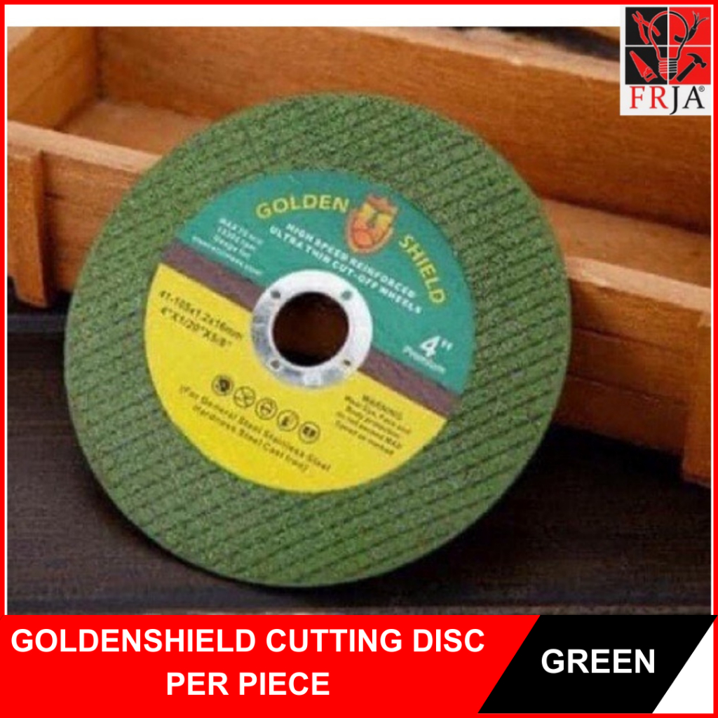 CUTTING DISC GOLDEN SHIELD YELLOW, GREEN, BLACK 4" WHOLESALE PRICE COD ...