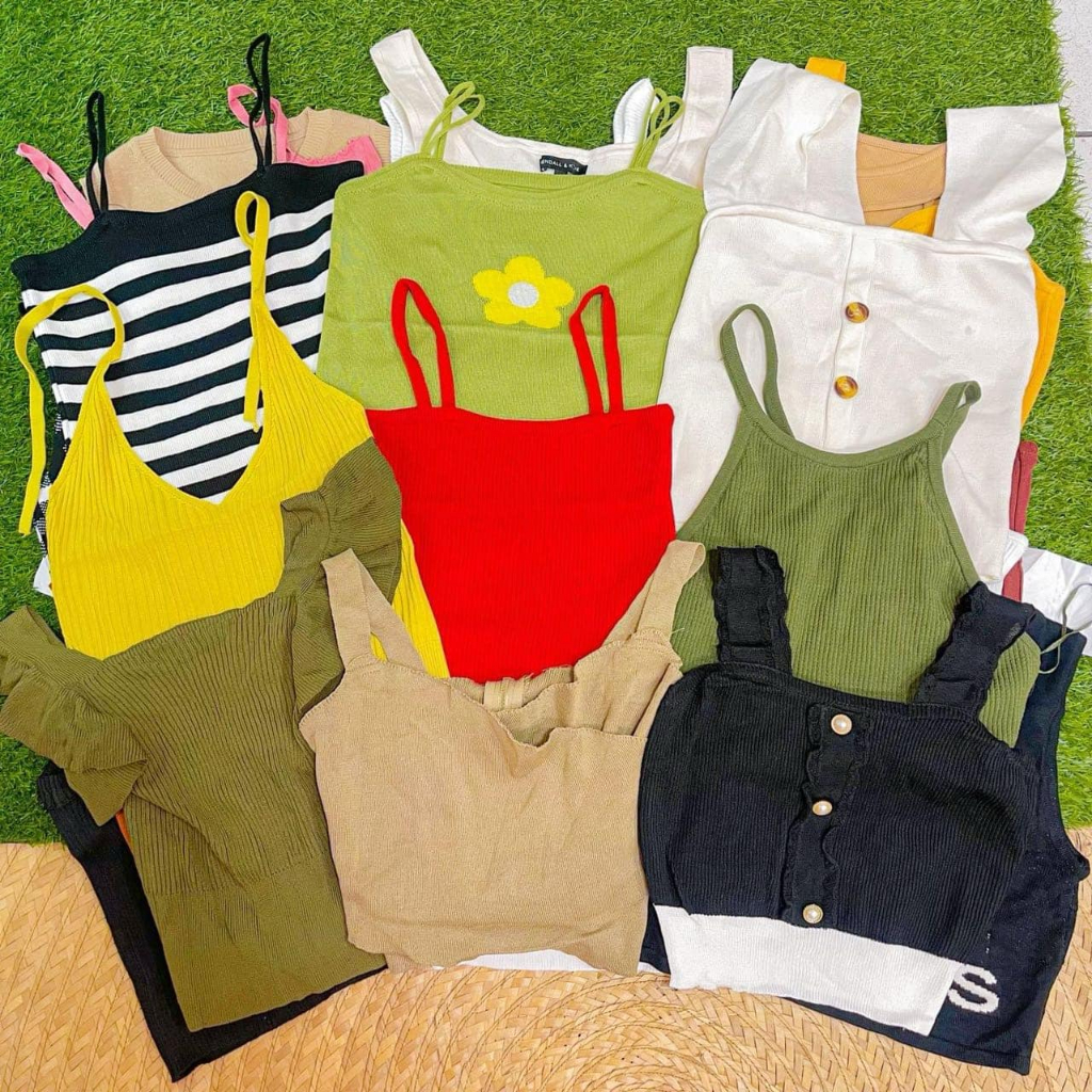 STS STUFF TOYS / BT21 PURE KNITTED TANK TOPS/SP09 SHE'IM HOODIE 25 PCS ...