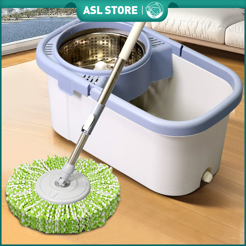 ASL 360 Rorating Map Spin Mop with Squeezer Heavy Duty Tornado Mop ...