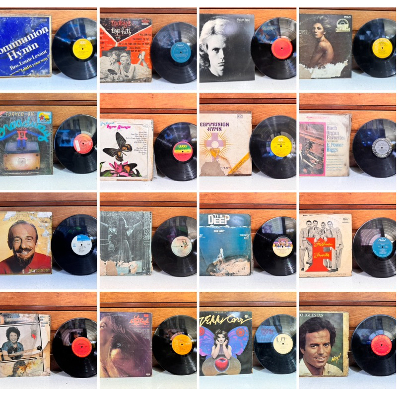 LP Various Artists Long Playing Vinyl Records Box 10 | Shopee Philippines