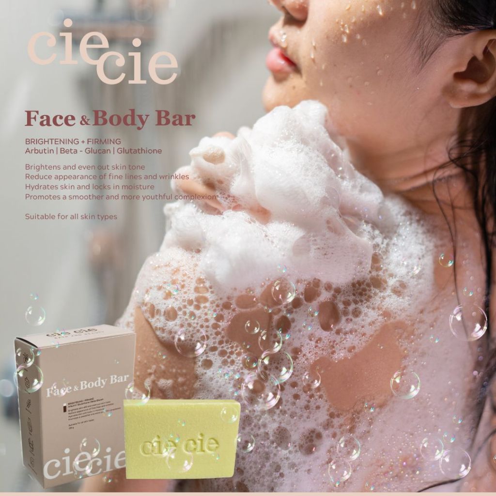 CIE CIE Face and Body Bar | Brightening and Firming 135g (Arbutin ...