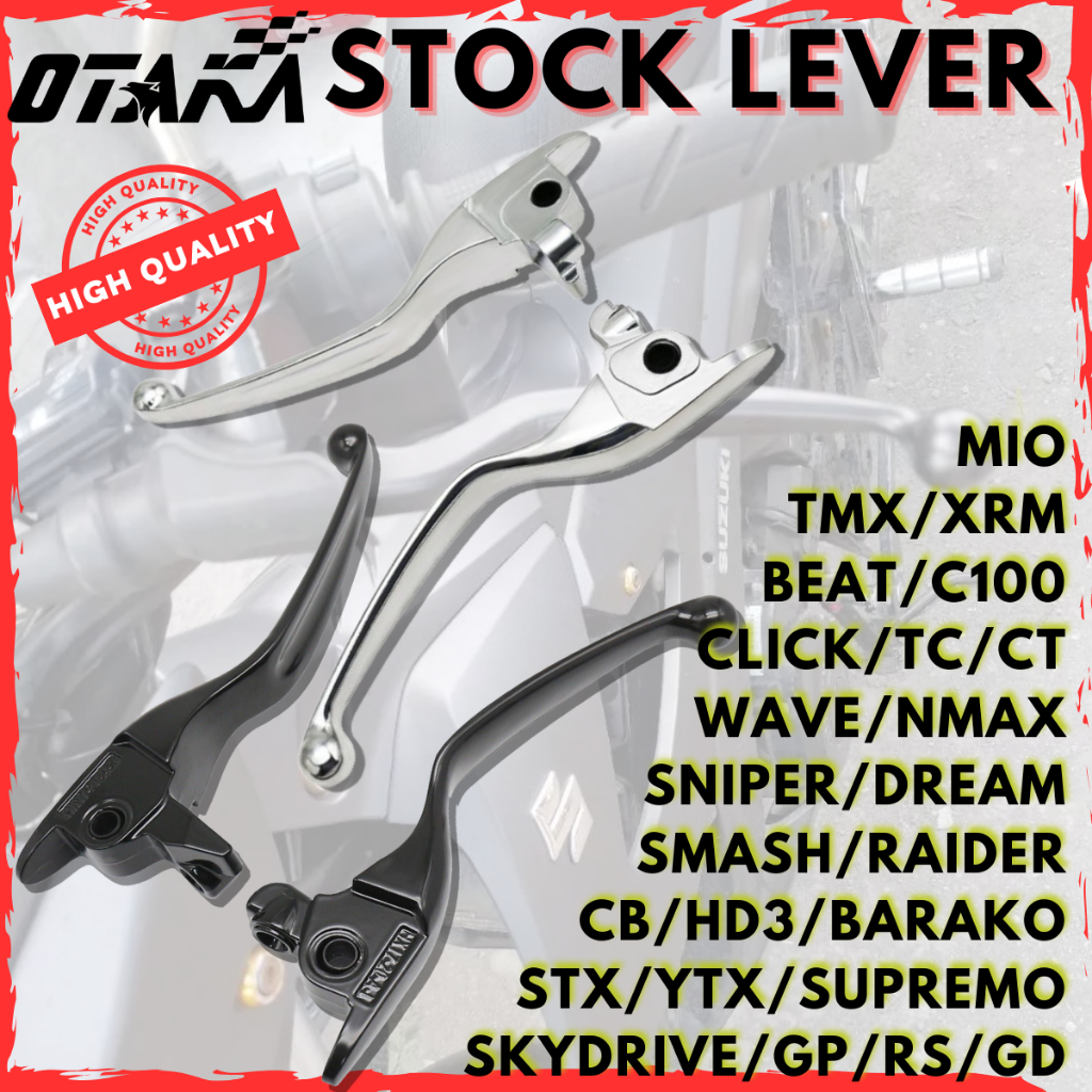 STOCK LEVER FOR L/R MIO/XRM/WAVE/SUPREMO/SMASH/STX/YTX/BARAKO/HD3 ...