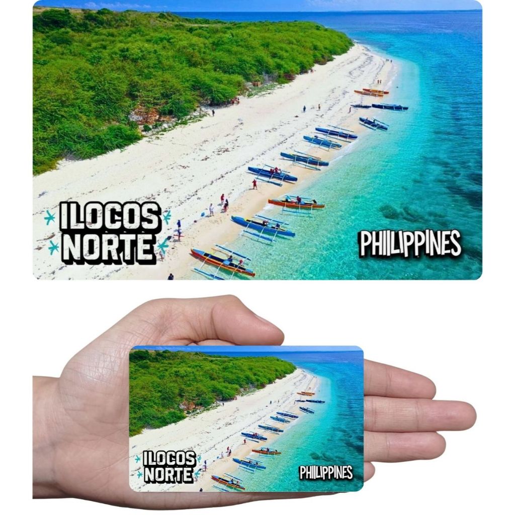 ILOCOS NORTE RUBBER REF MAGNET SOUVENIR | Shopee Philippines