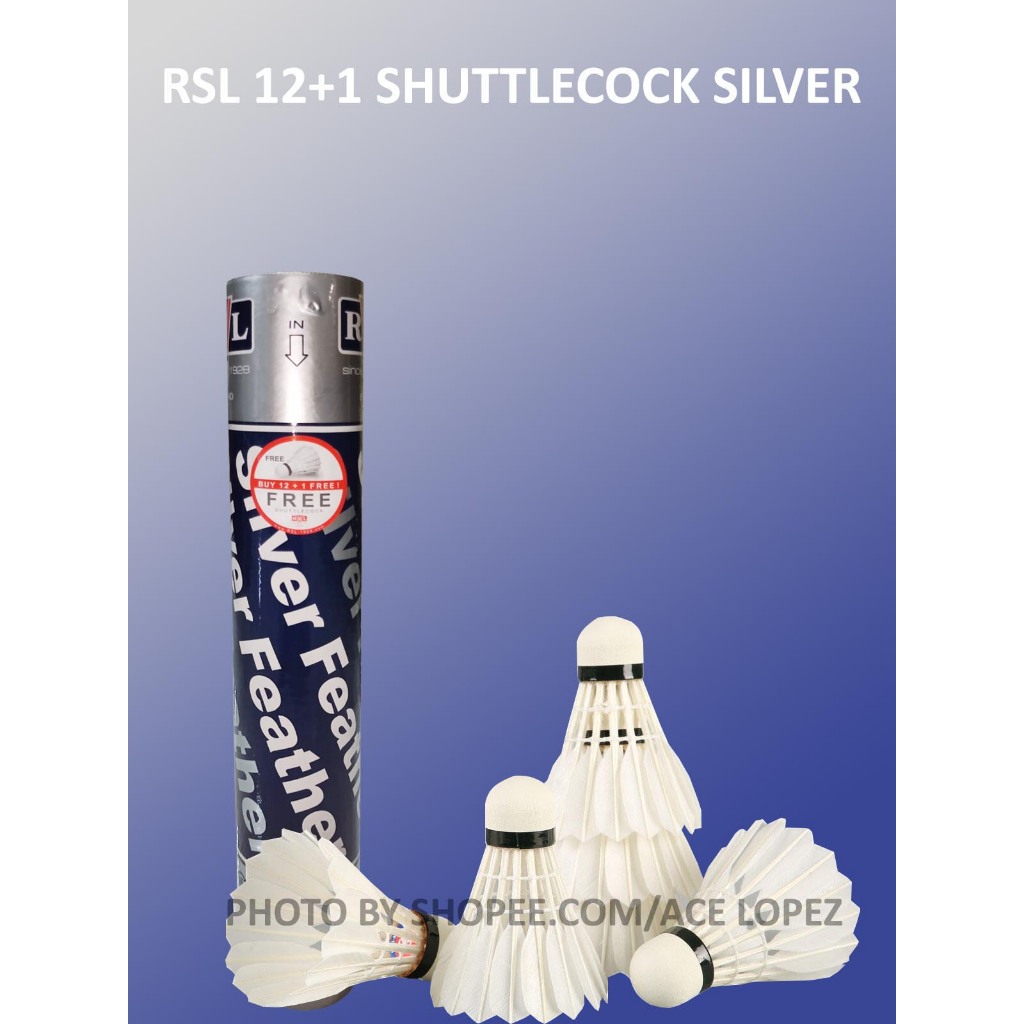 Xp2 Silver & RSL Badminton Shuttlecock _ALS2127 | Shopee Philippines