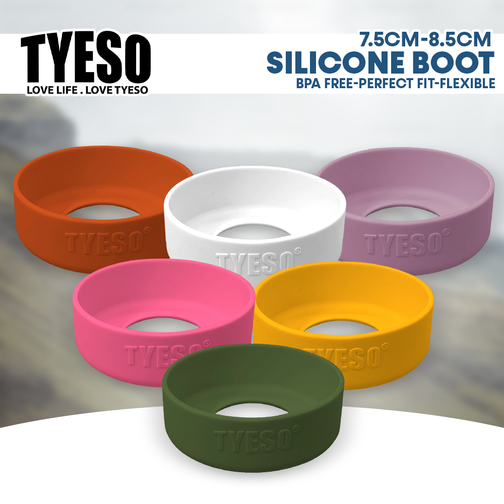 Tyeso Protective Silicone Boot 7.5cm/8.5cm Tumbler Boot Accessories ...