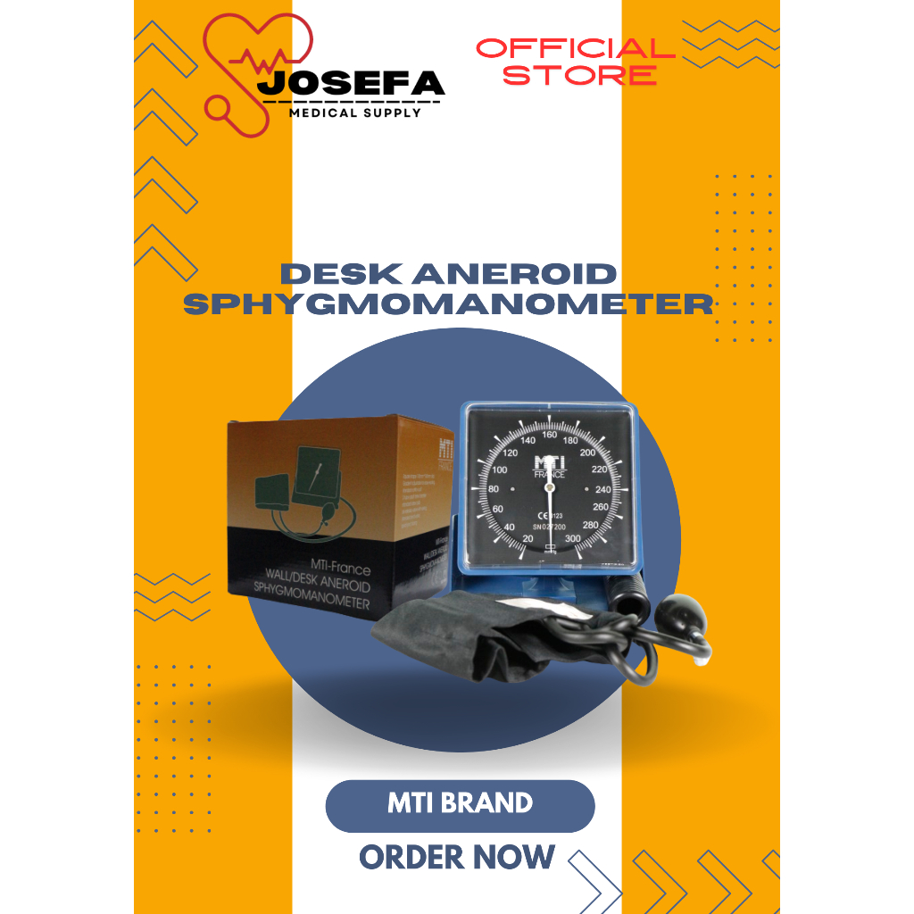 MTI Aneroid BP Wall / Desk Model HS60A | Shopee Philippines