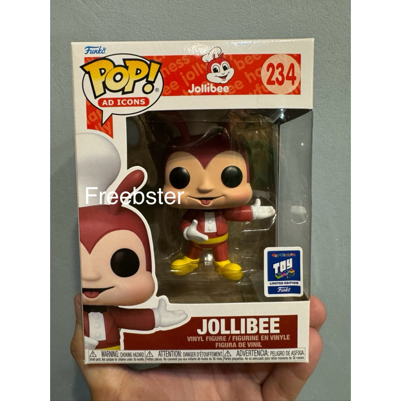 Jollibee Funko Pop Toy Kingdom Toy Expo 2024 Exclusive (Jollibee ...