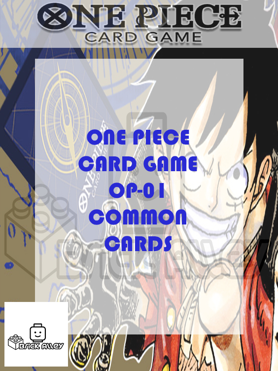 One Piece TCG OP01 Common Cards (C) | Shopee Philippines