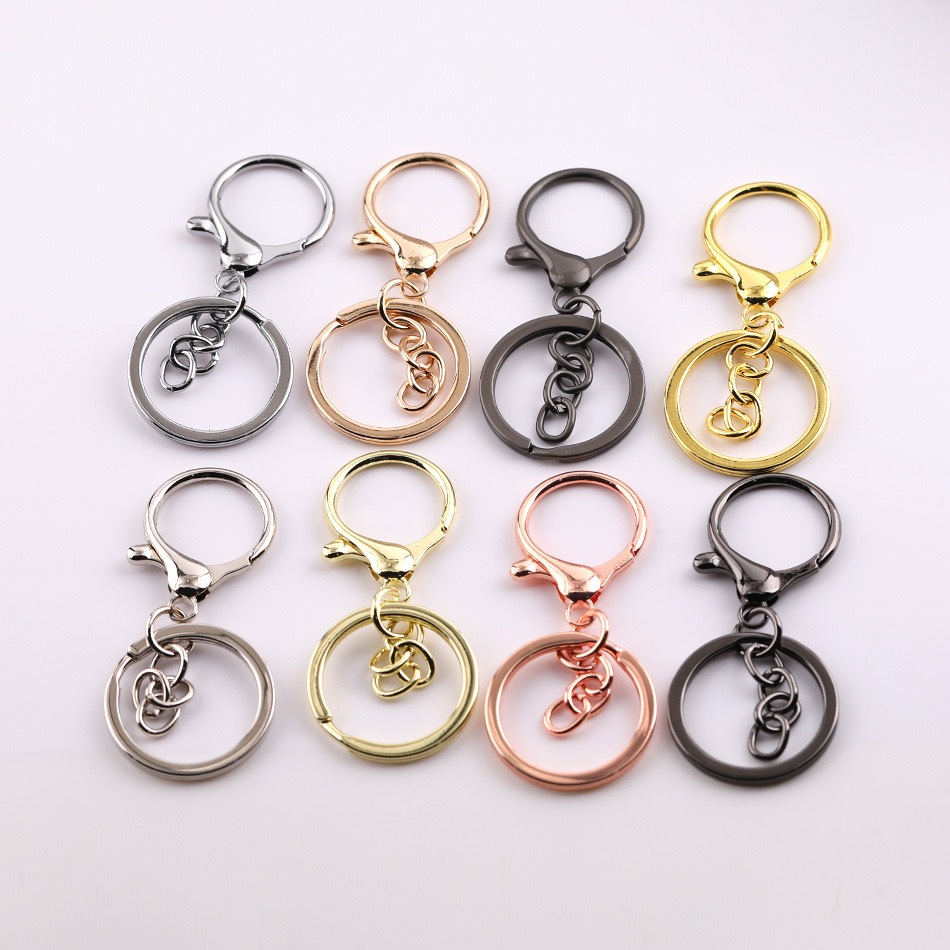 1Pcs Key Chain Lobster Ring Popular Classic Lobster Clasp Key Hook ...