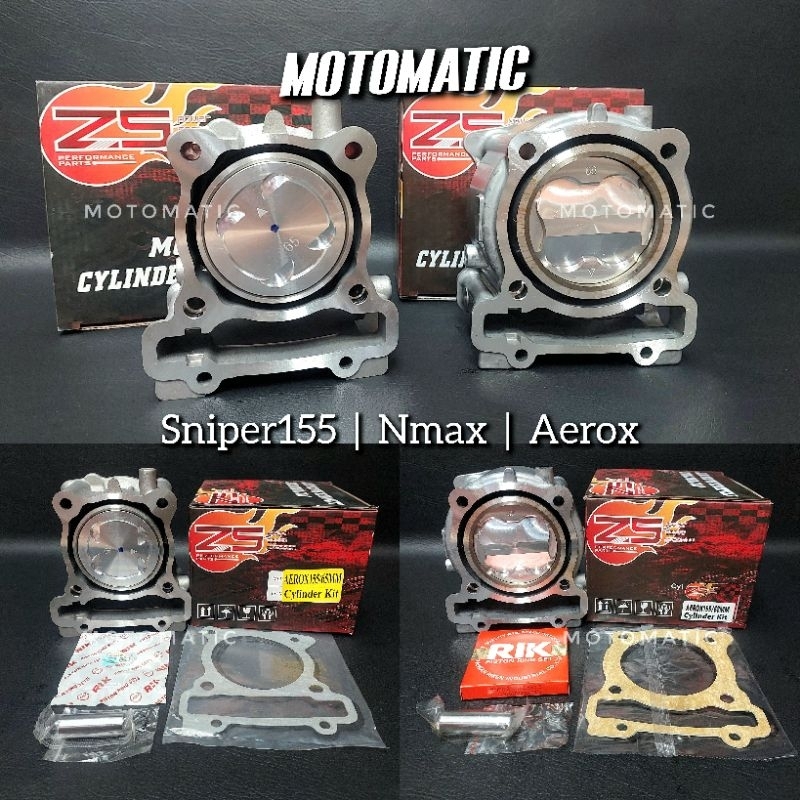 NMAX V1-V2 / SNIPER 155 / AEROX | Z5 Cylinder block / bore kit | 63mm ...