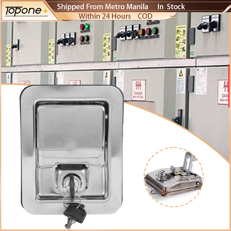 304 Stainless Steel Plane lock Paddle Latch Handle Lock Trailer Truck ...