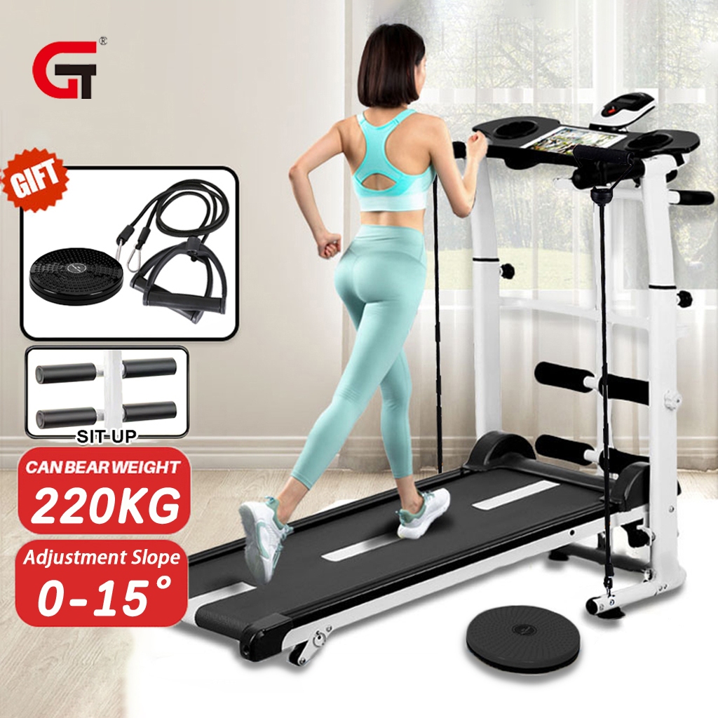Multifunctional Luxury Treadmill Household Mechanical Foldable Exercise ...