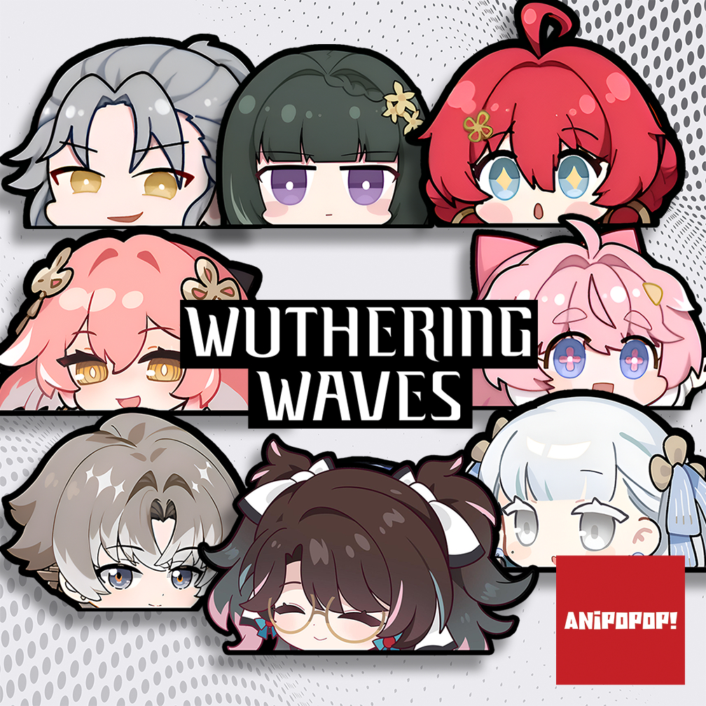 [FREE GIFT!] Wuthering Waves Waterproof Chibi Anime Peeker Stickers for ...