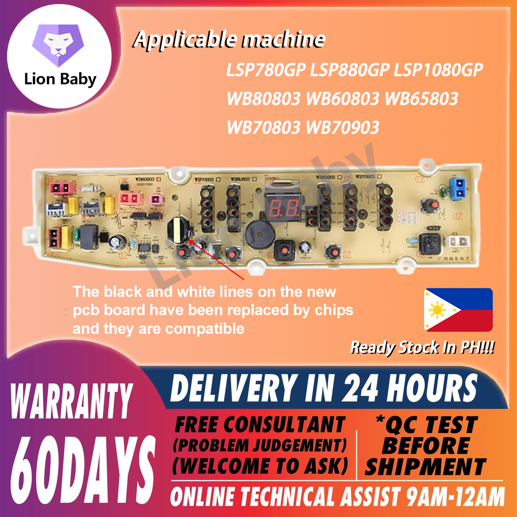 Whirlpool Washing Machine Computer Board motherboard for LSP780GP ...