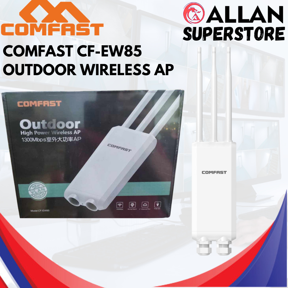 COMFAST CF-EW85 1300M High Power Outdoor Wireless AP Gigabit Dual-Band ...