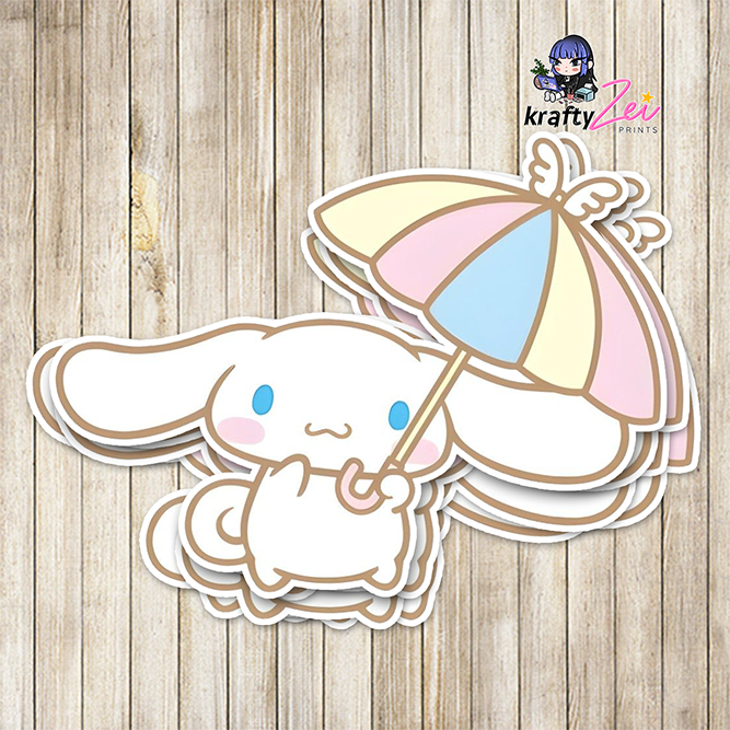 Cinnamoroll Waterproof Peeker Vinyl Sticker for tumbler Decal ...