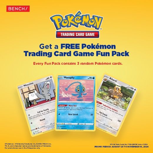 BENCH/ - PRO0363A - [NOT FOR SALE] Bench x Pokemon Trading Card Game ...