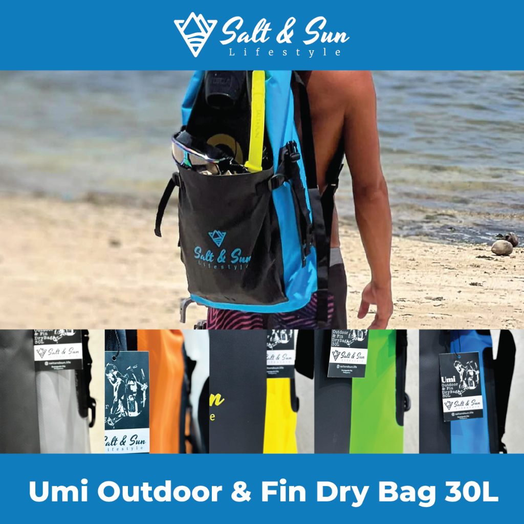 Salt & Sun Umi Outdoor & Fin Dry Bag 30L | Shopee Philippines