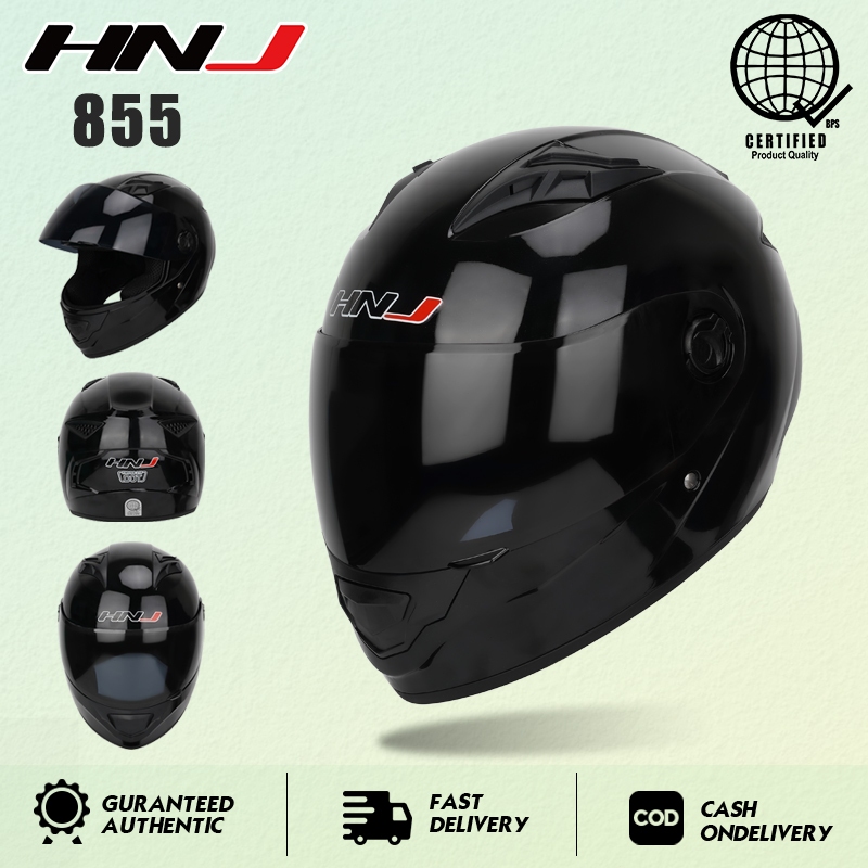HNJ 855 Full Face Helmet For Motorcycle Helmet For Man Woman Single ...