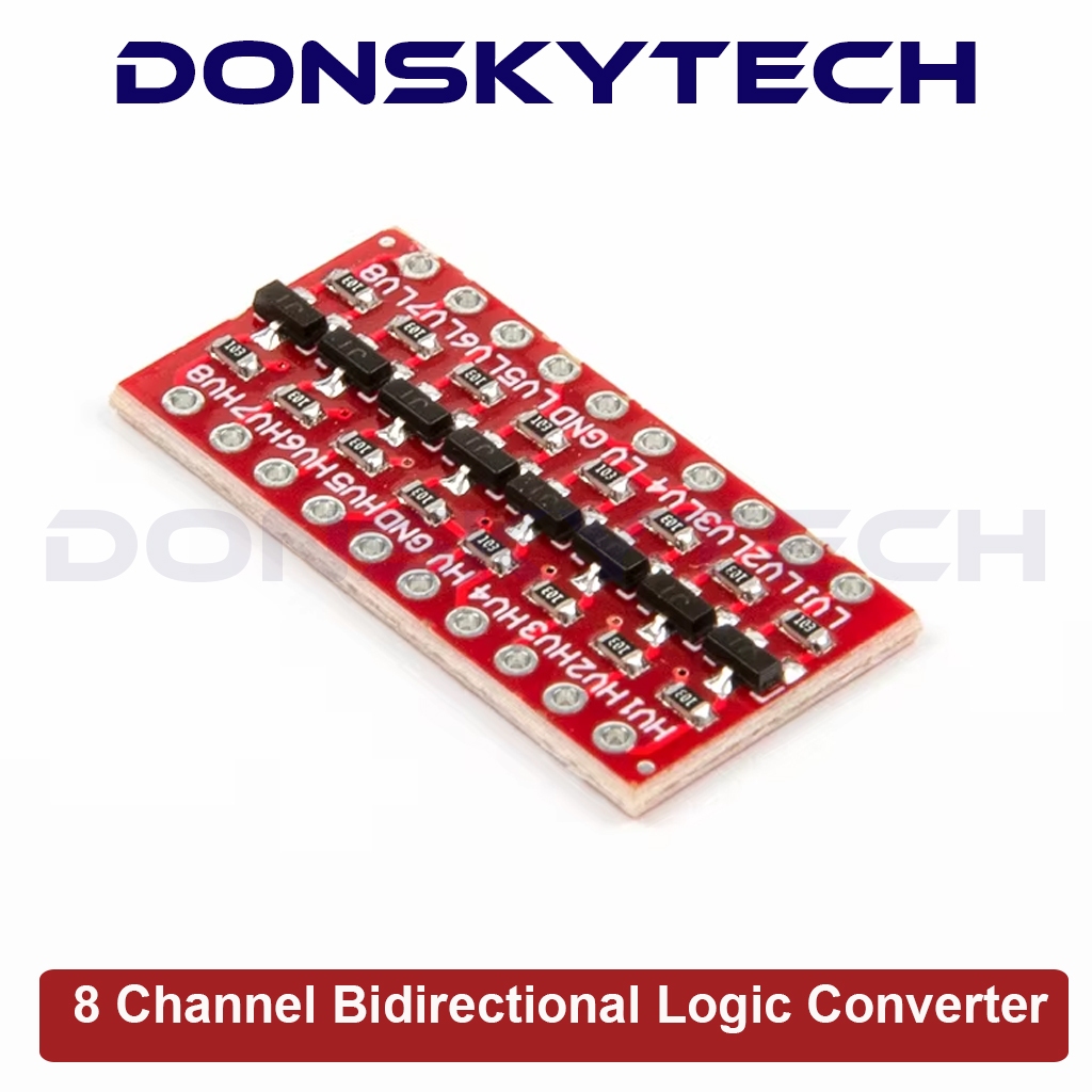 8 Channel Bidirectional Logic Level Converter Bi-Directional Module IIC ...