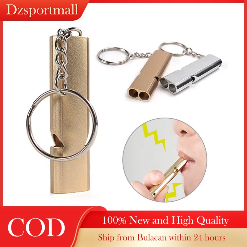 High Frequency Double Tube Whistle 120db Aluminum Alloy Emergency ...