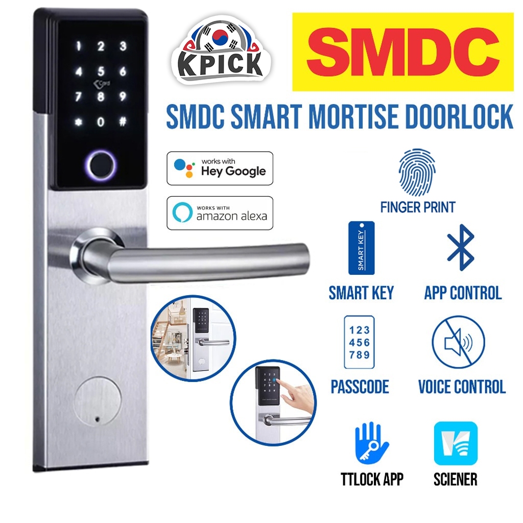 TT LOCK APP Smart Digital DoorLock - Finger Print / Code / Bluetooth ...